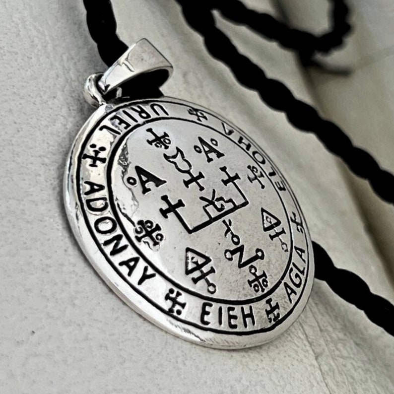 Sigil of the Archangel Uriel Pendant Pentacle of the Archangels Seal ...