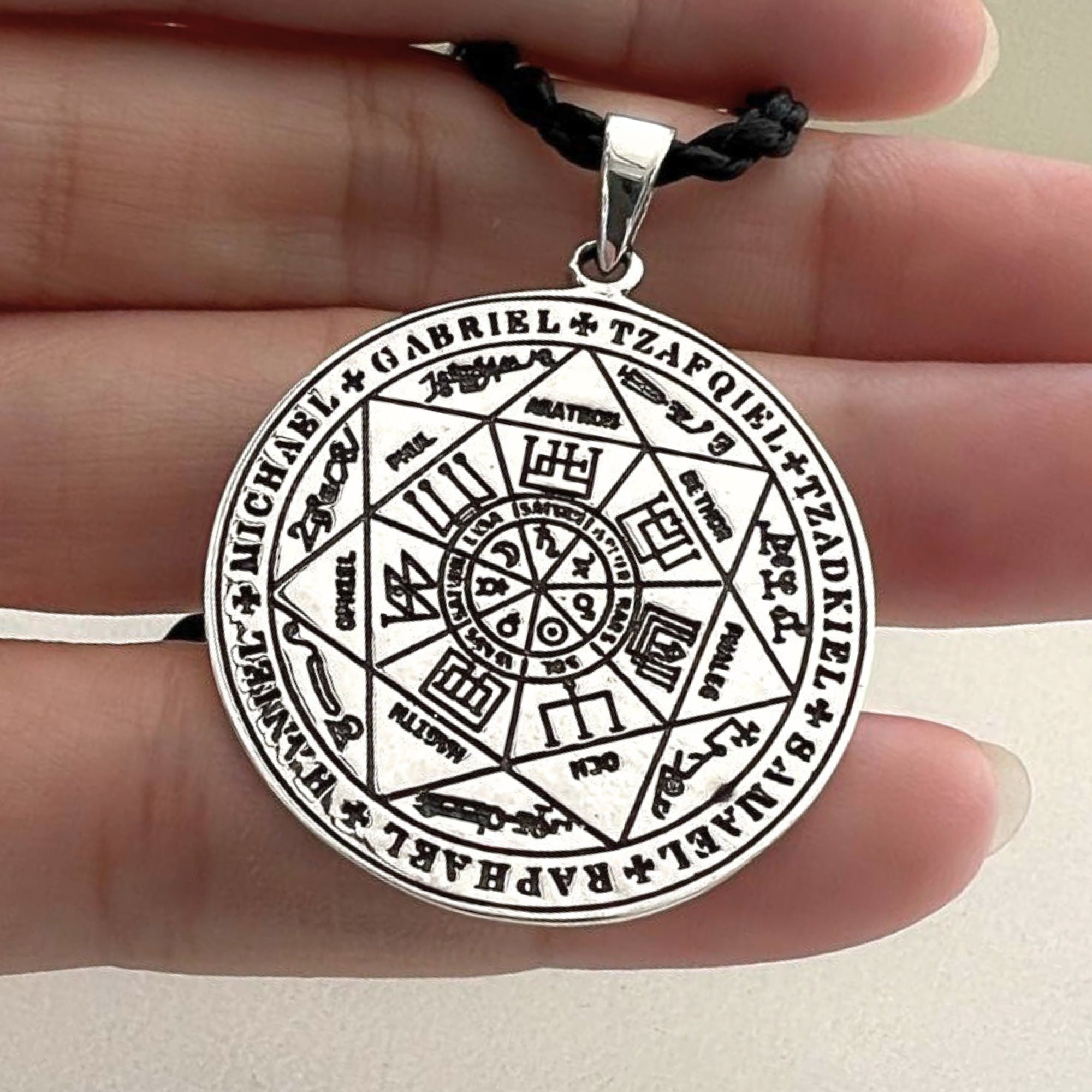 The Seal of the Seven Archangels Seals of Solomon Judaism Occult ...