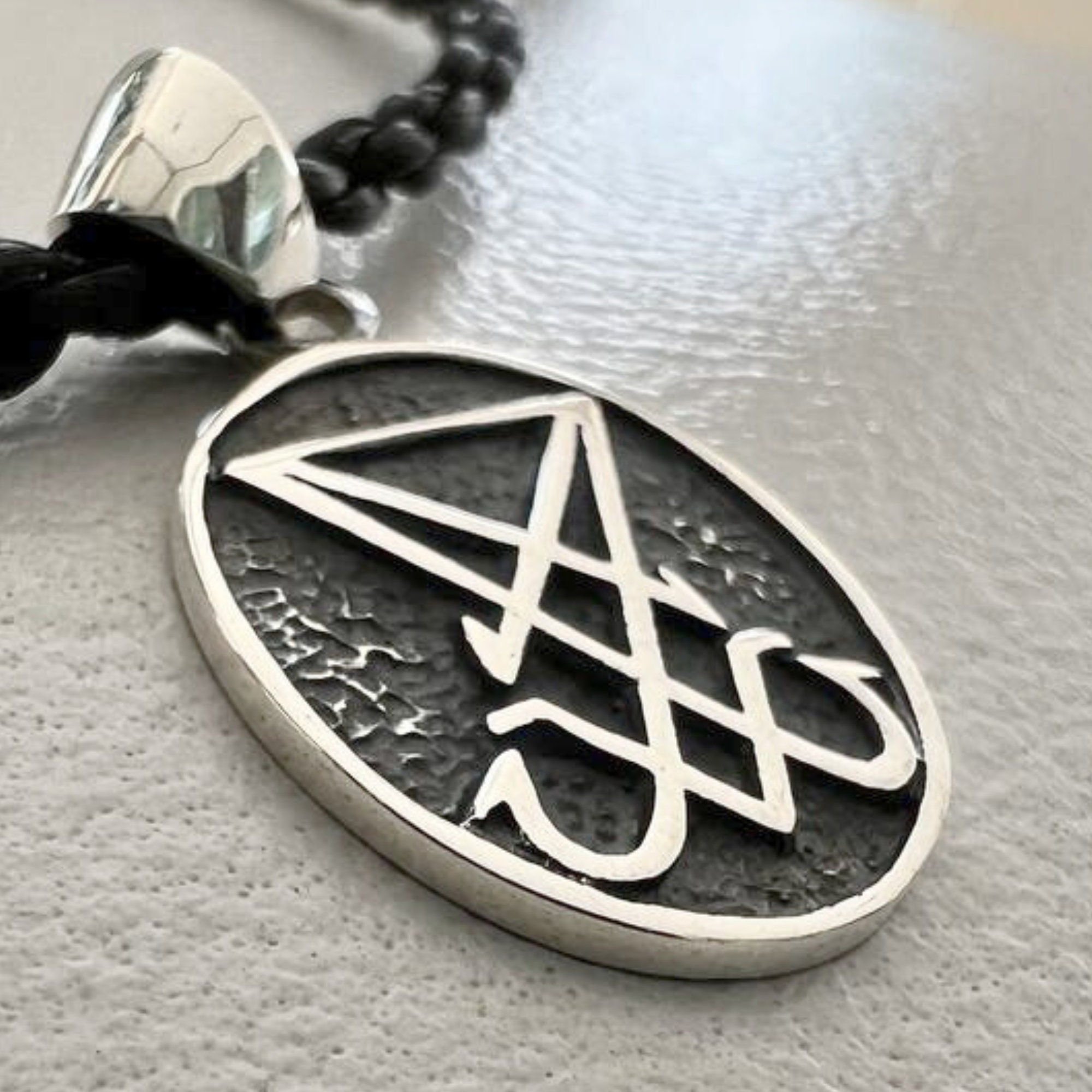 Sigil of Lucifer Ouroboros, Witch Necklace Jewellery, Luciferian Sigil ...