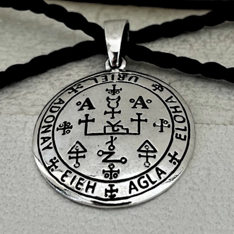 Sigil of the Archangel Uriel Pendant Pentacle of the Archangels Seal ...