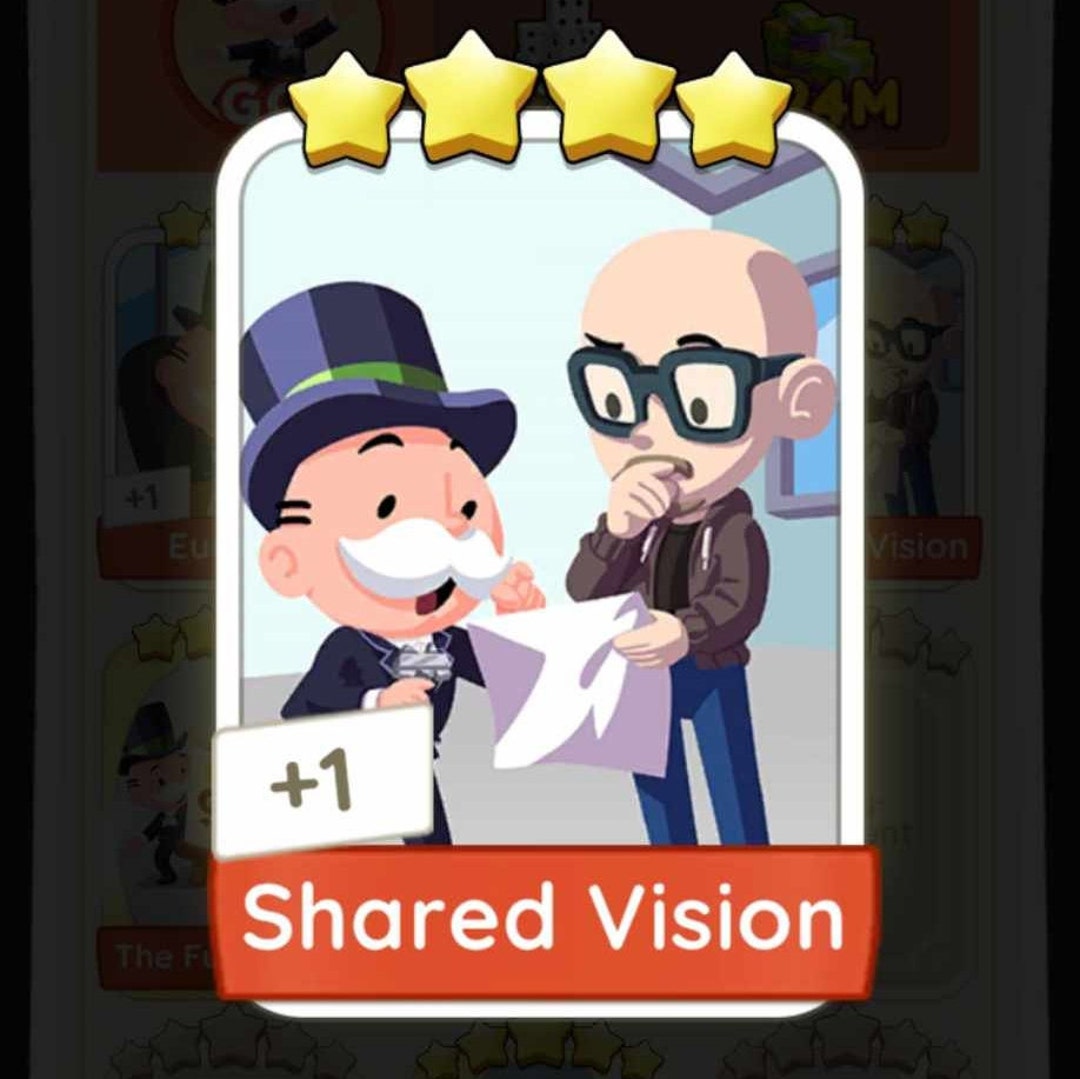 READY STOCK Monopoly Go4 Star Sticker Set 21 Shared Vision - Etsy