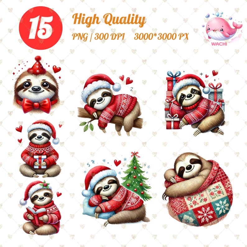 Christmas Sloth Png Animated Sloth Png, Anime Sloth Png, Sloth Png ...