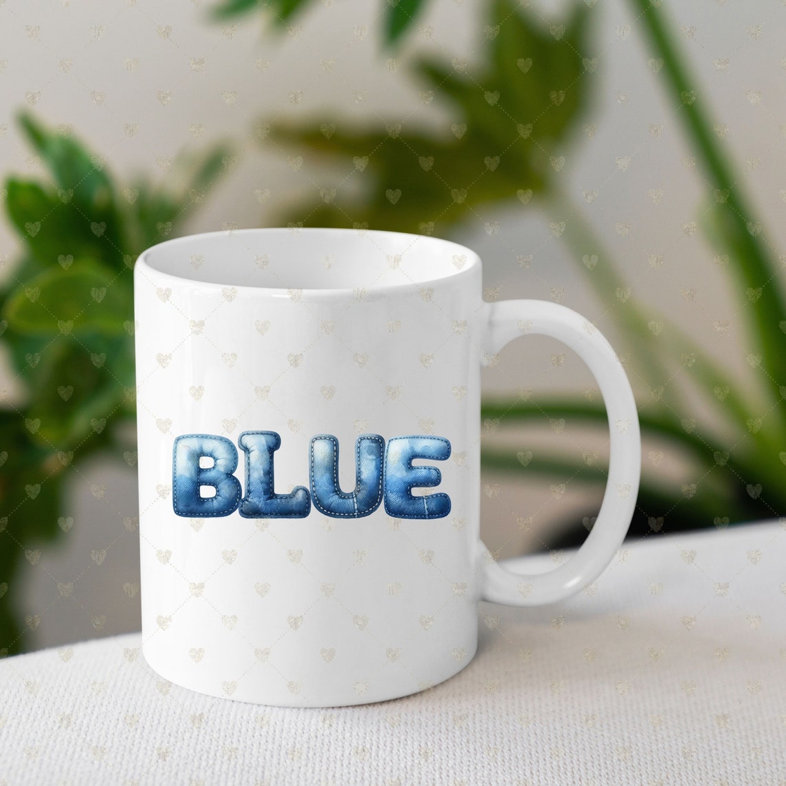 Denim Letter Alphabet Blue Jean Lettering PNG Font Digital Denim Letter ...