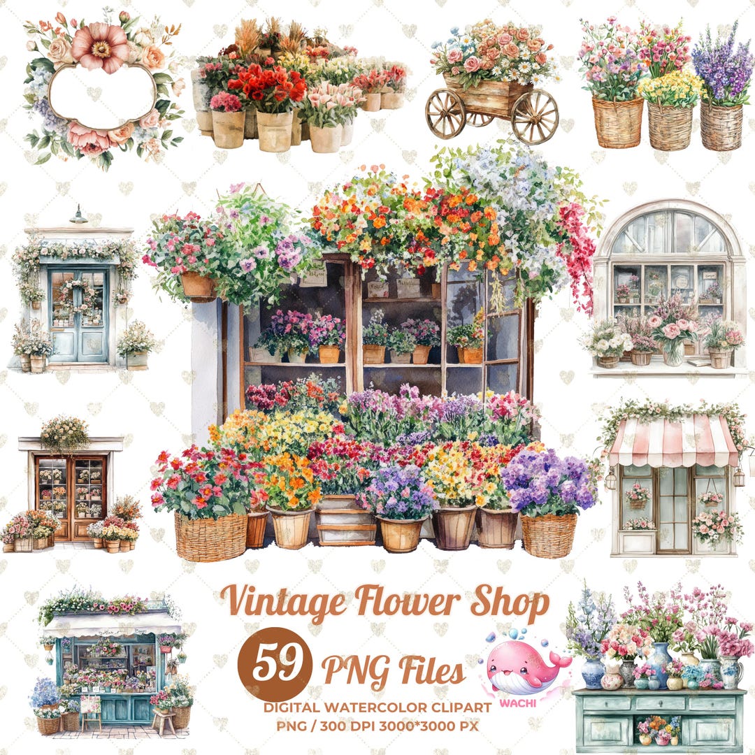 Vintage Month Flower Png Birth Flowering Png Minimaliste Flower ...