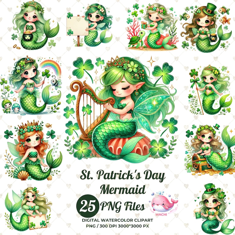 Clipart Mermaid Cuteness Mermaidpng St Patrick's Days Png Mermaid Tails ...