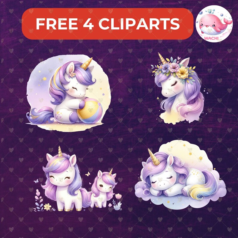 Cute Unicorn ,alphabet for Kid, Doodle Letters, Doodle Font, Cute ...