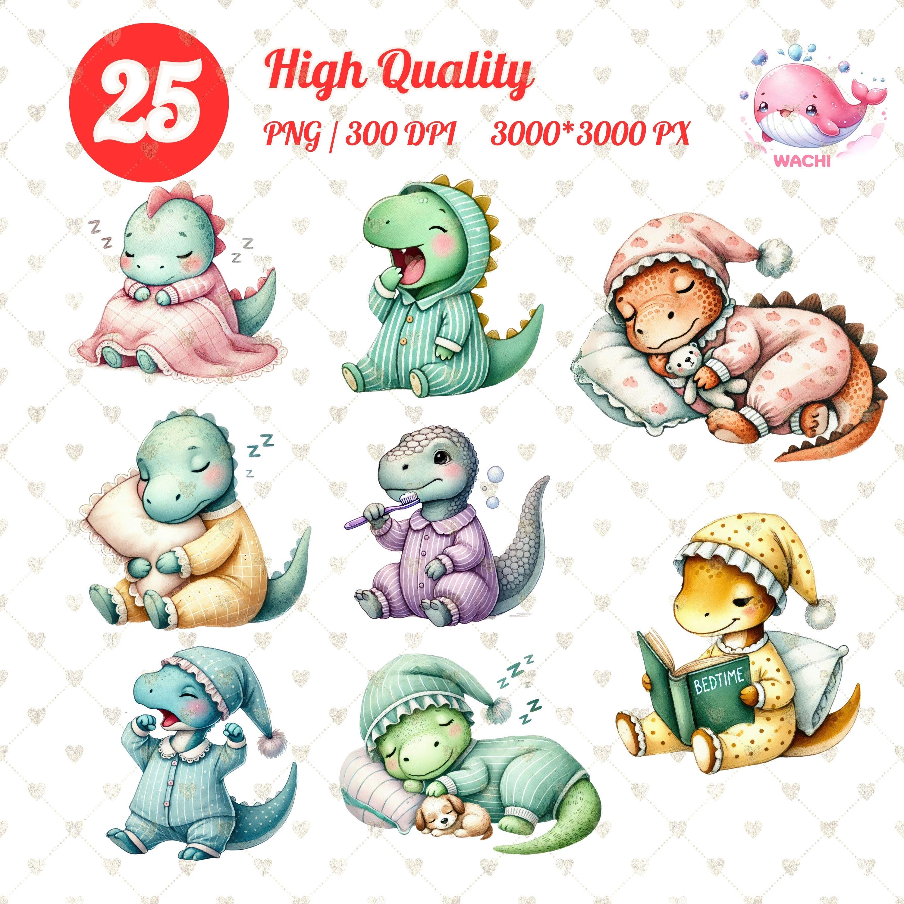 Sleepy Dinosaur Cute Dinosaurpng Dino Sleep Christmas Dinosaur Gifte ...