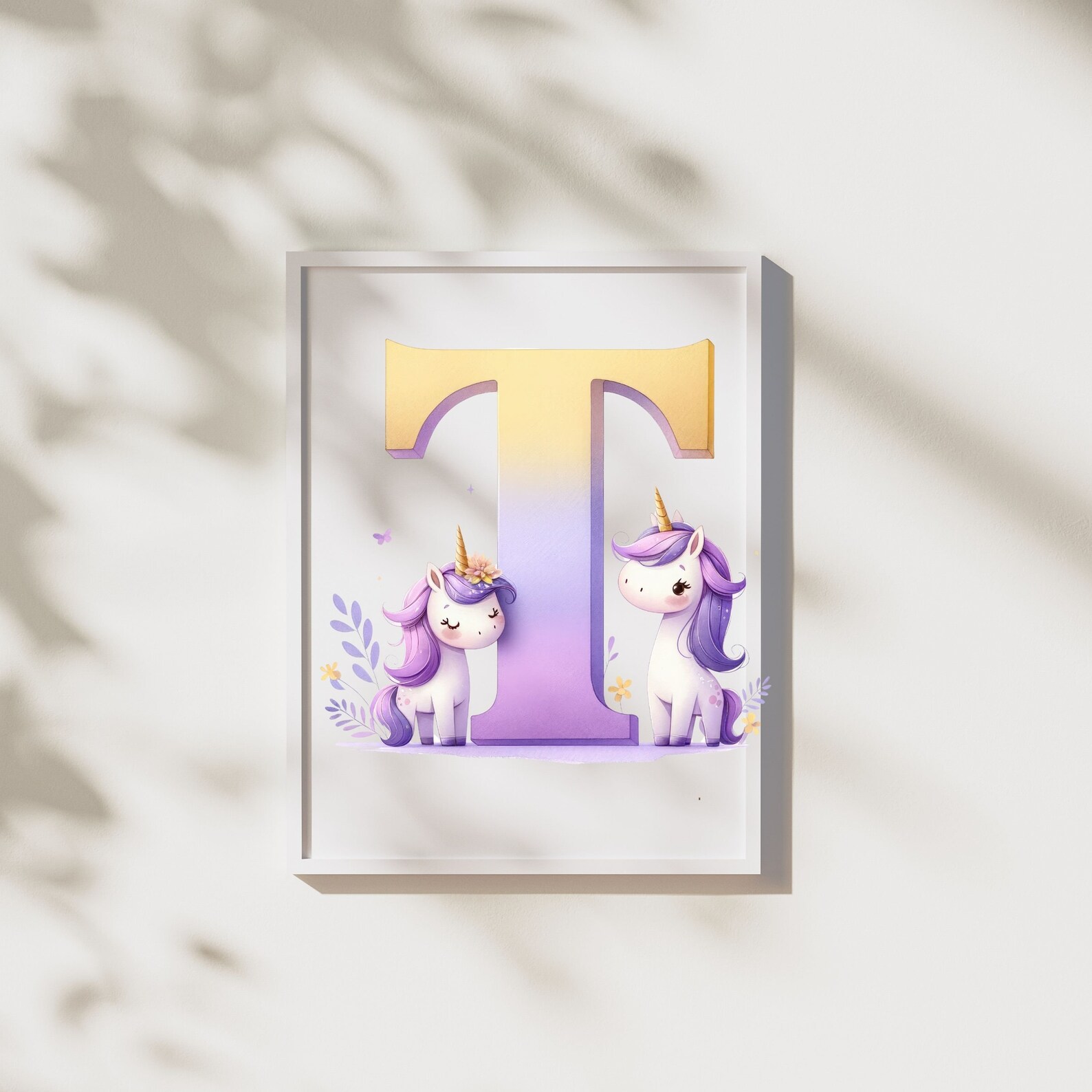 Cute Unicorn ,alphabet for Kid, Doodle Letters, Doodle Font, Cute ...