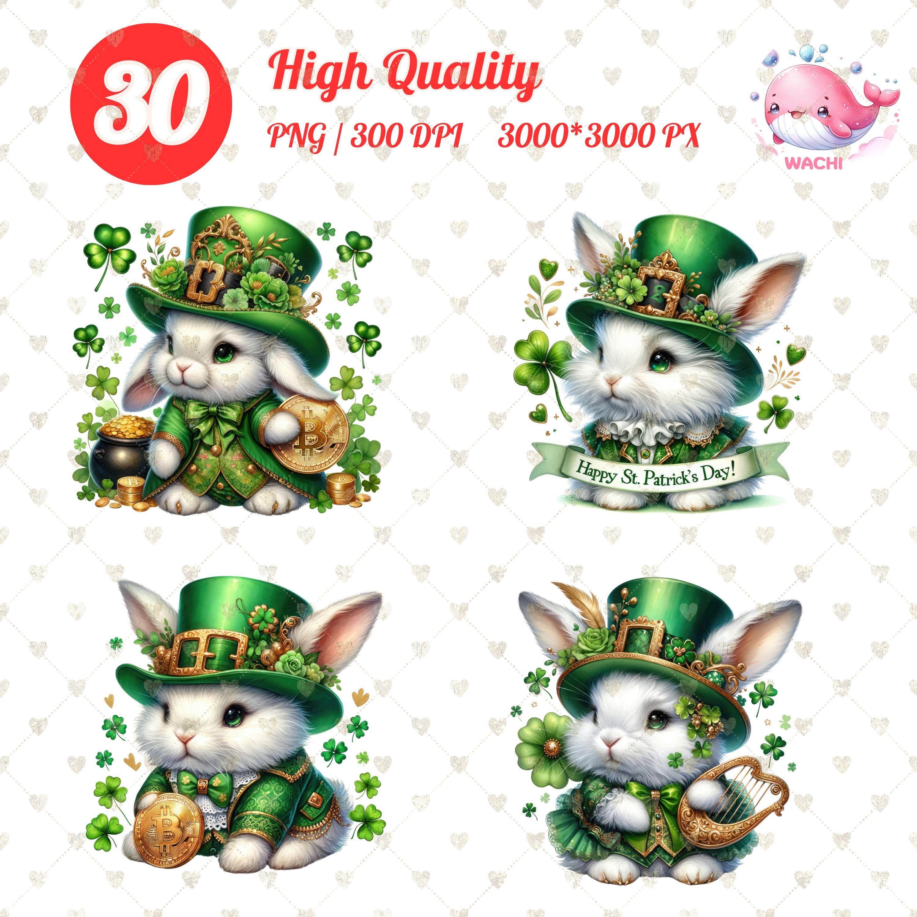 St Patrick Days Png Cute Bunnyclipart Shamrock St. Patrick's Day Png St ...