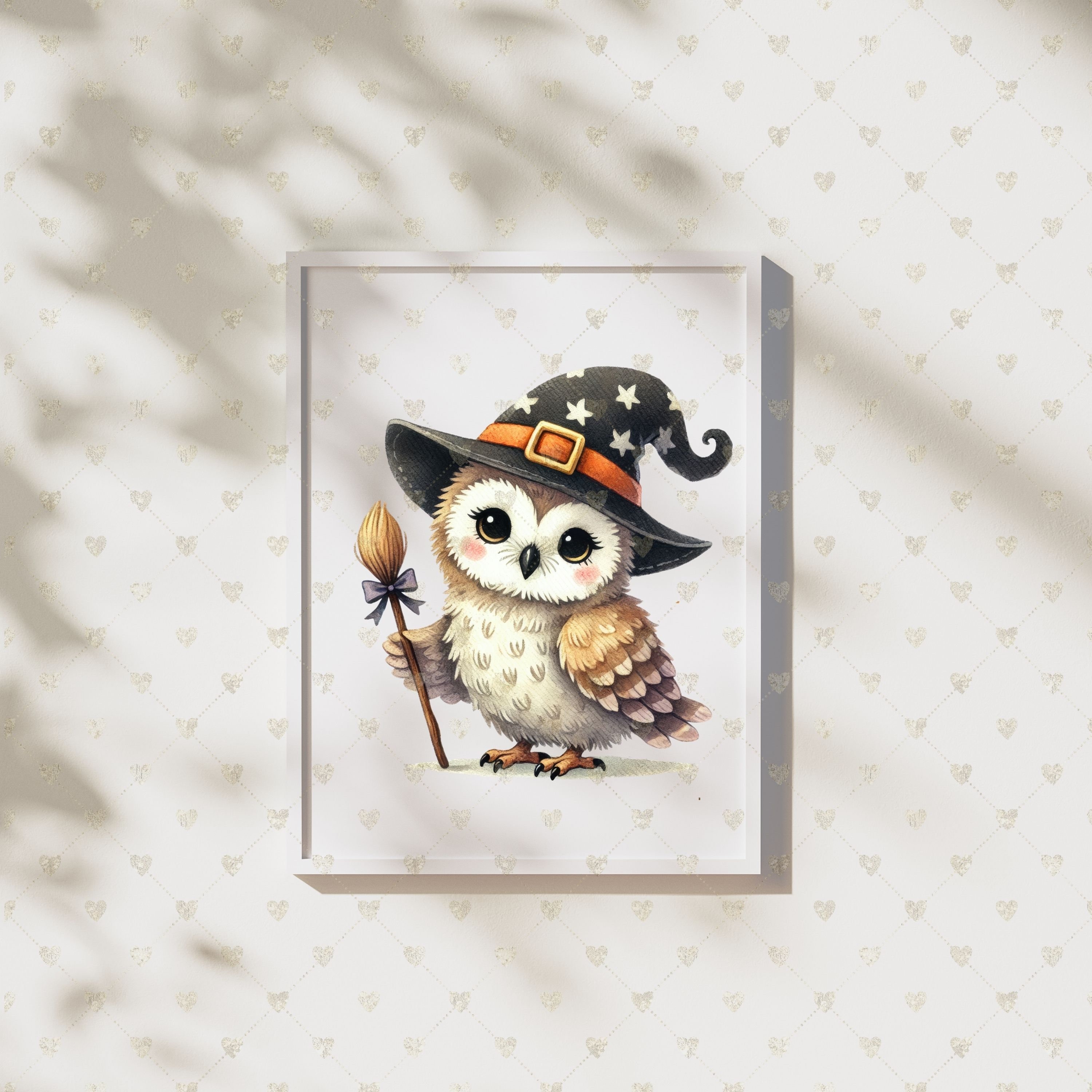 Halloween Animal PNG Clipart Bundle, Woodland Animals in Witch Costumes ...