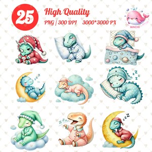Sleepy Dinosaur Cute Dinosaurpng Dino Sleep Christmas Dinosaur Gifte ...