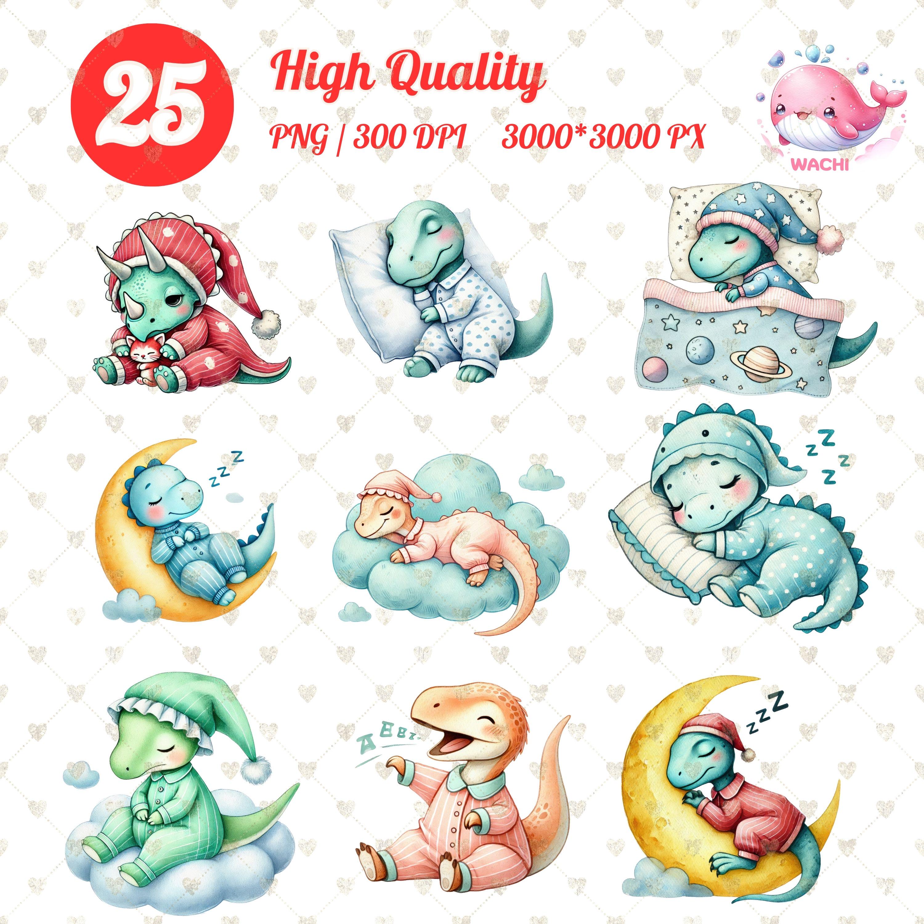 Sleepy Dinosaur Cute Dinosaurpng Dino Sleep Christmas Dinosaur Gifte ...