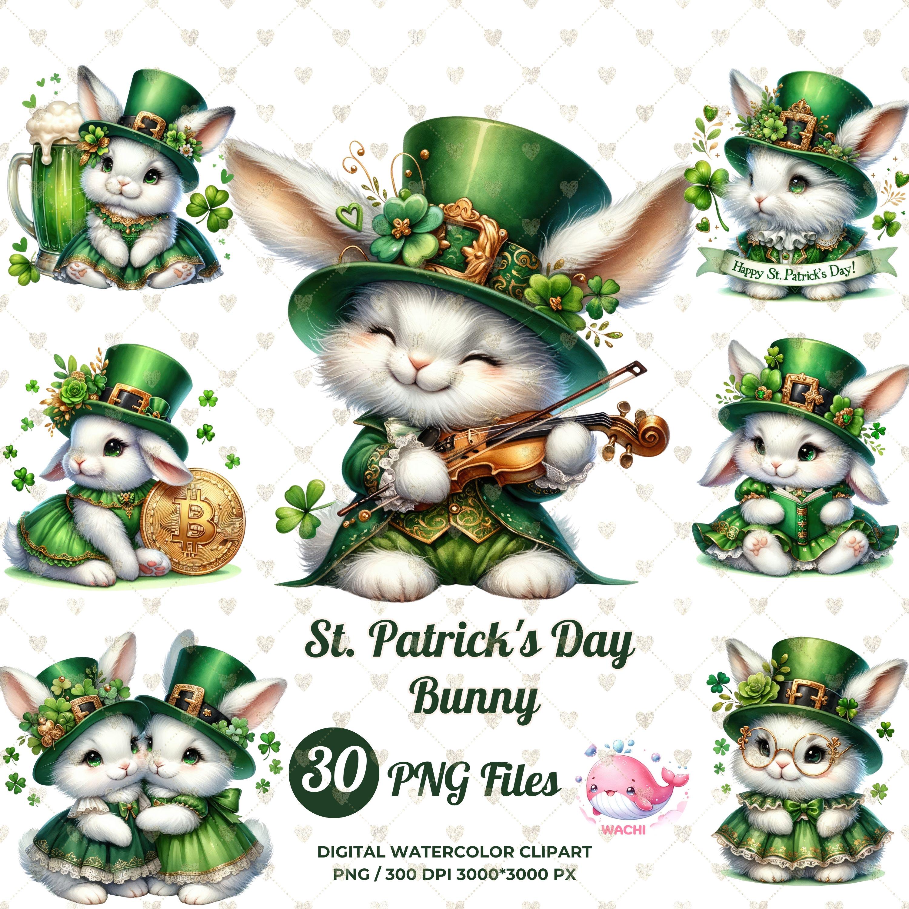 St Patrick Days Png Cute Bunnyclipart Shamrock St. Patrick's Day Png St ...