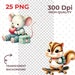 Back-to-school Png , Back to School Boards Png, Cute Animal Back to ...