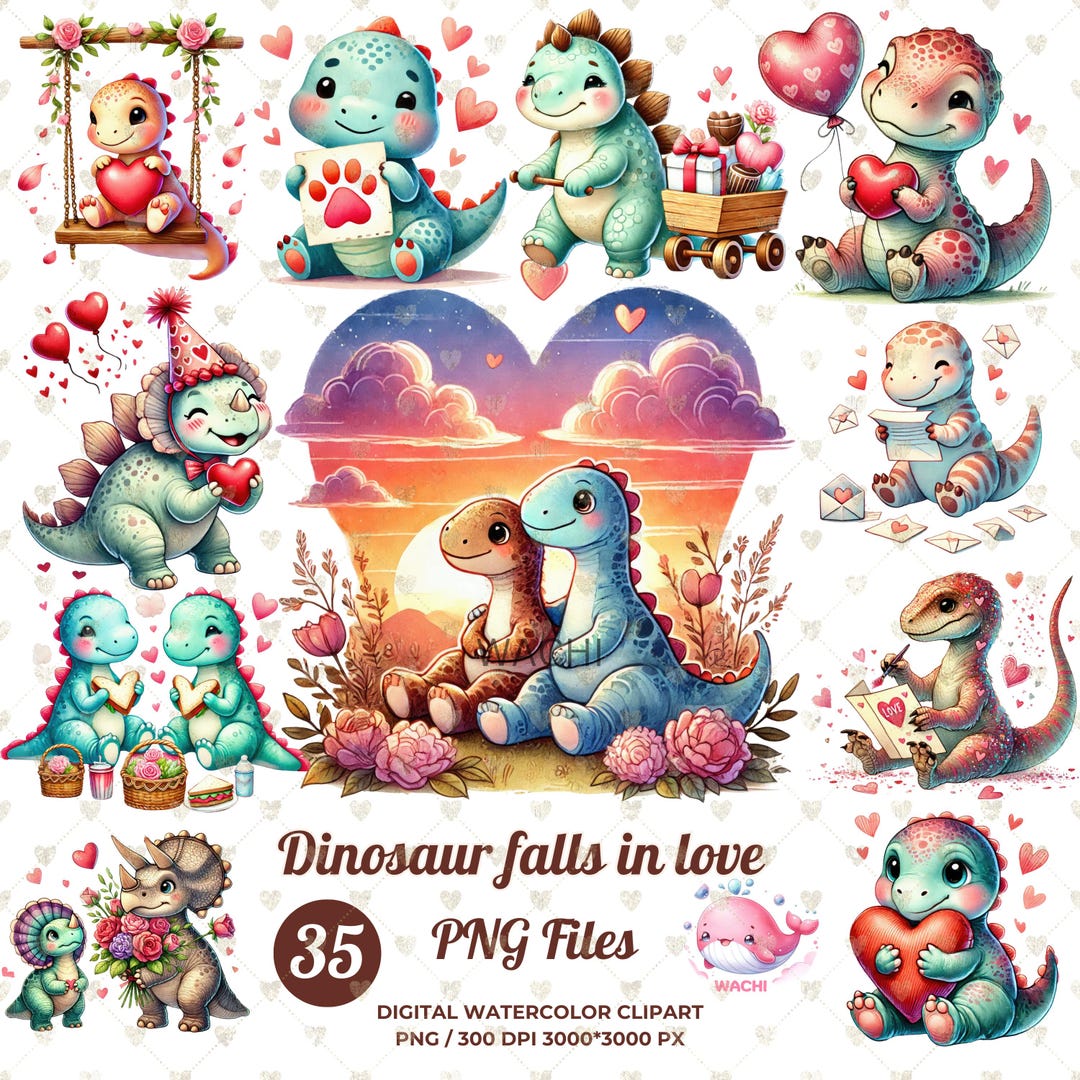Dinosaurvalentines Cute Dinosaurpng Valentine’s Day Dinosaur Valentine ...