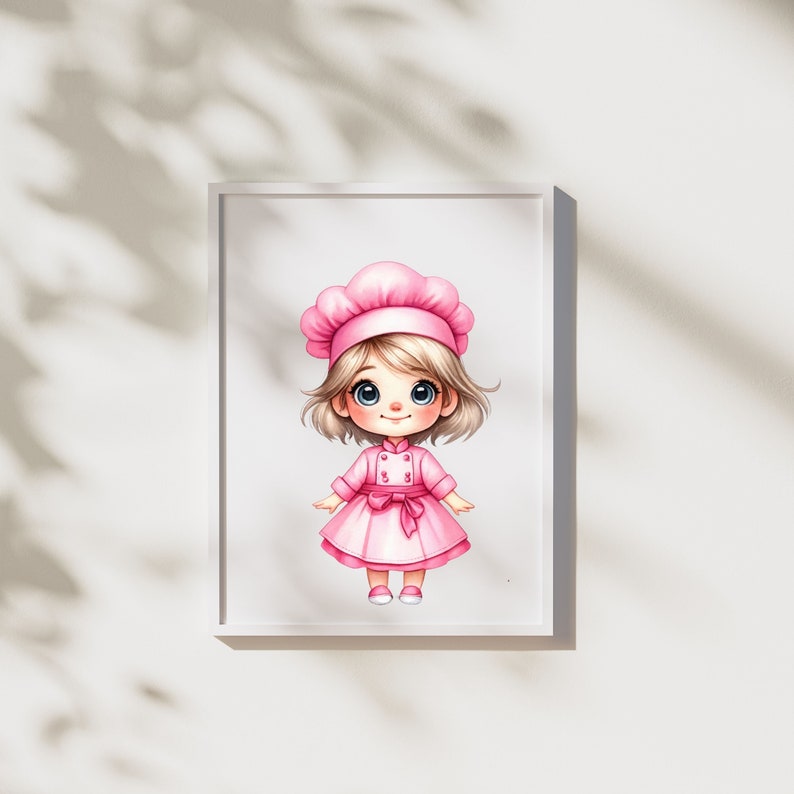 Pastryclipart Watercolor Girlpng Cute Girlpng Birthday Girlpng Girlclip ...