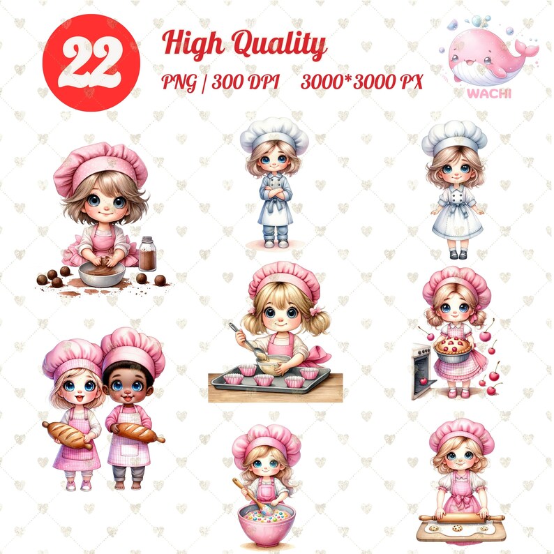 Pastryclipart Watercolor Girlpng Cute Girlpng Birthday Girlpng Girlclip ...