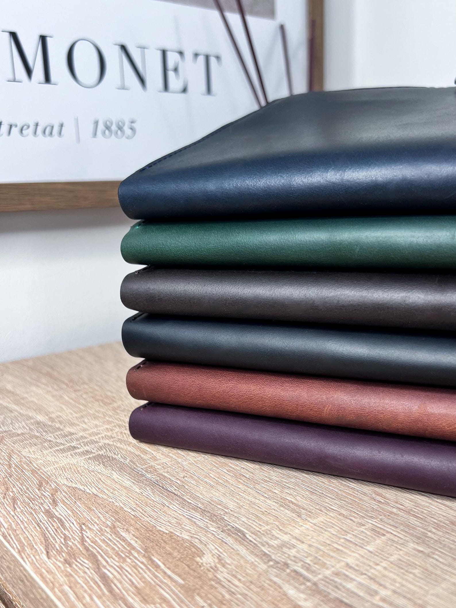 Distressed Leather A5 Journal: Refillable Notebook With Pen Holder - Etsy