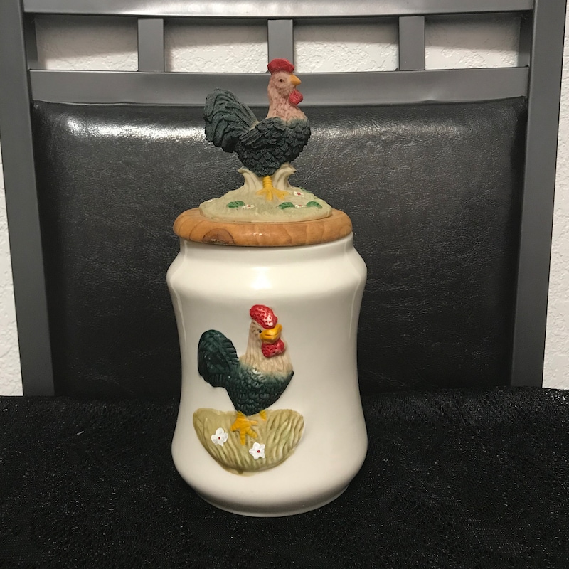 Rooster Canister - Etsy