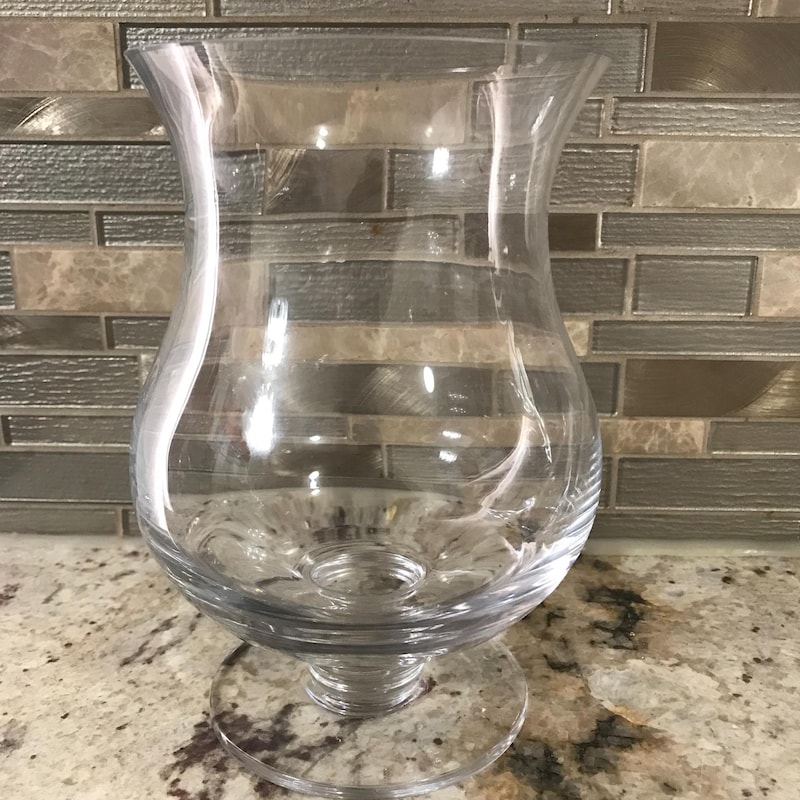 Hurricane Vase - Etsy