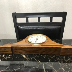 River City Clocks Walnut Mantel Clock Radio Controlled - Etsy