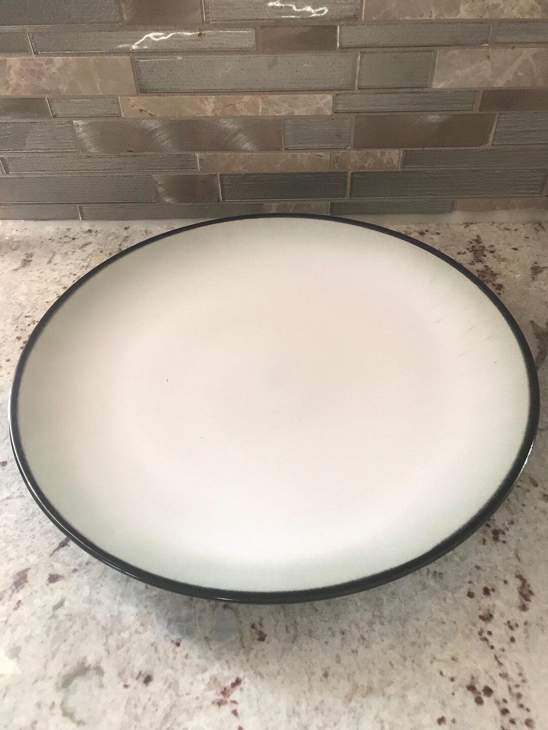 Sango Nova Black off White Light Green Tint Design With Black Rim ...
