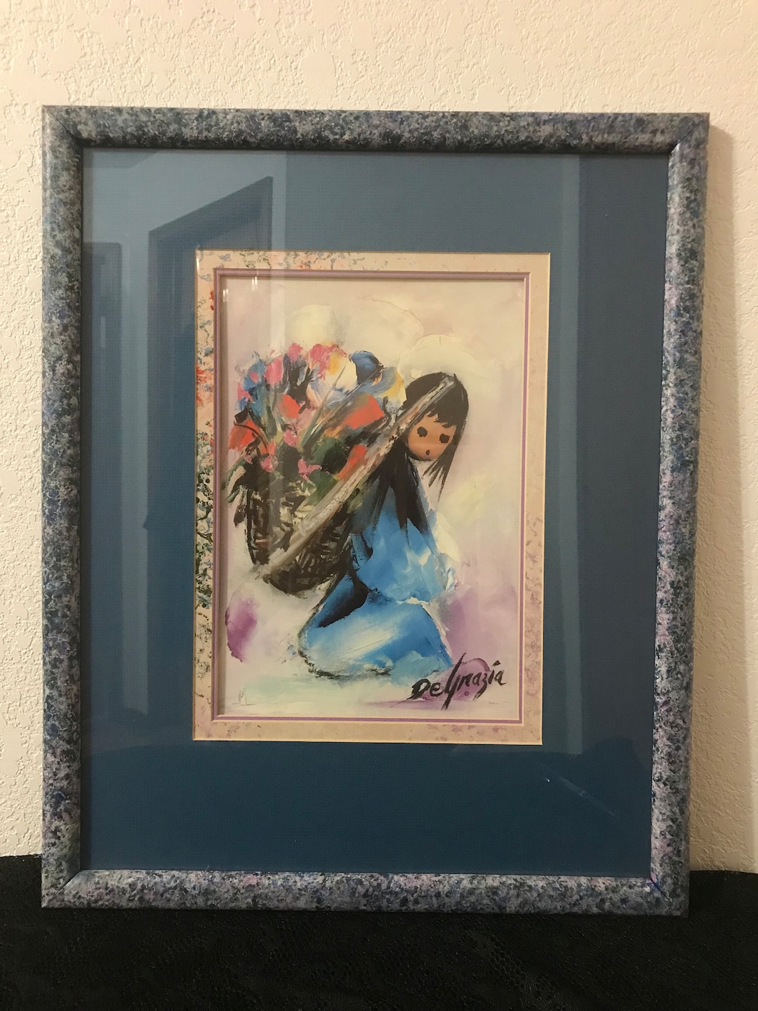 1972 Ted Degrazia Lithograph Artist Beautiful Burden - Etsy