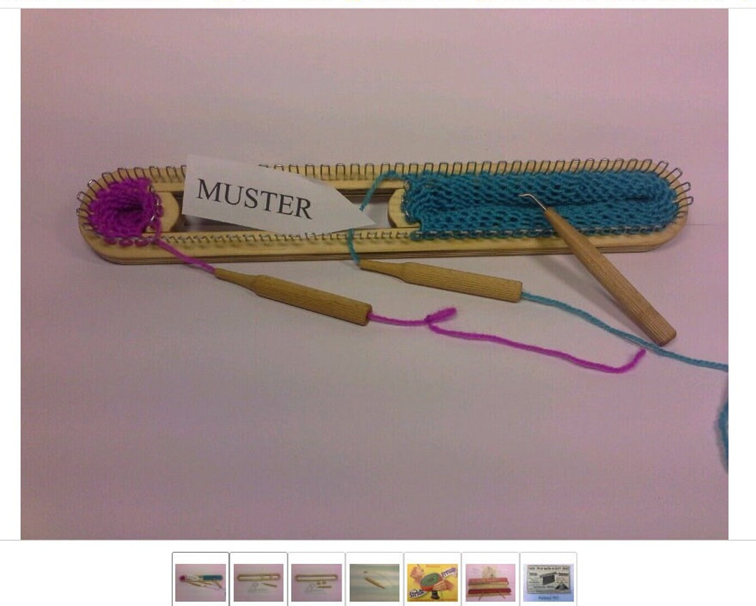 90 Knitting Frame L Adjustable Knitting Ring Knitting Rod Strickliesel ...