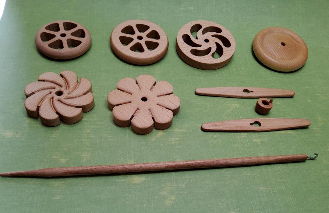 Spindle Set Spindle Multi 3 in 1 Head Spindle, Hand Spindle and Cross ...