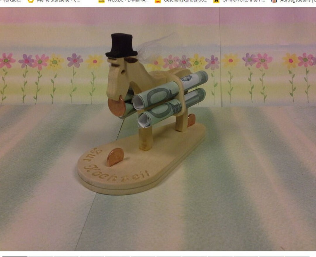 Super Gold Donkey, a Great Gift of Money, the Text for the Wedding is ...