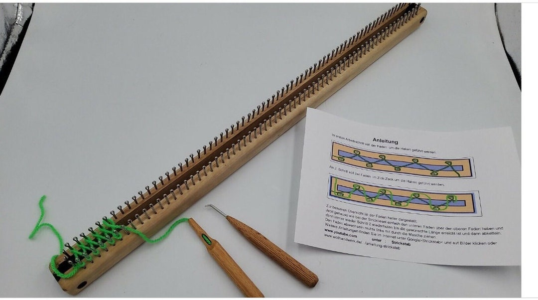 Knitting Rod 138 Pens Fine 1 Knitting Needle Thread Guide Strick Liesel ...