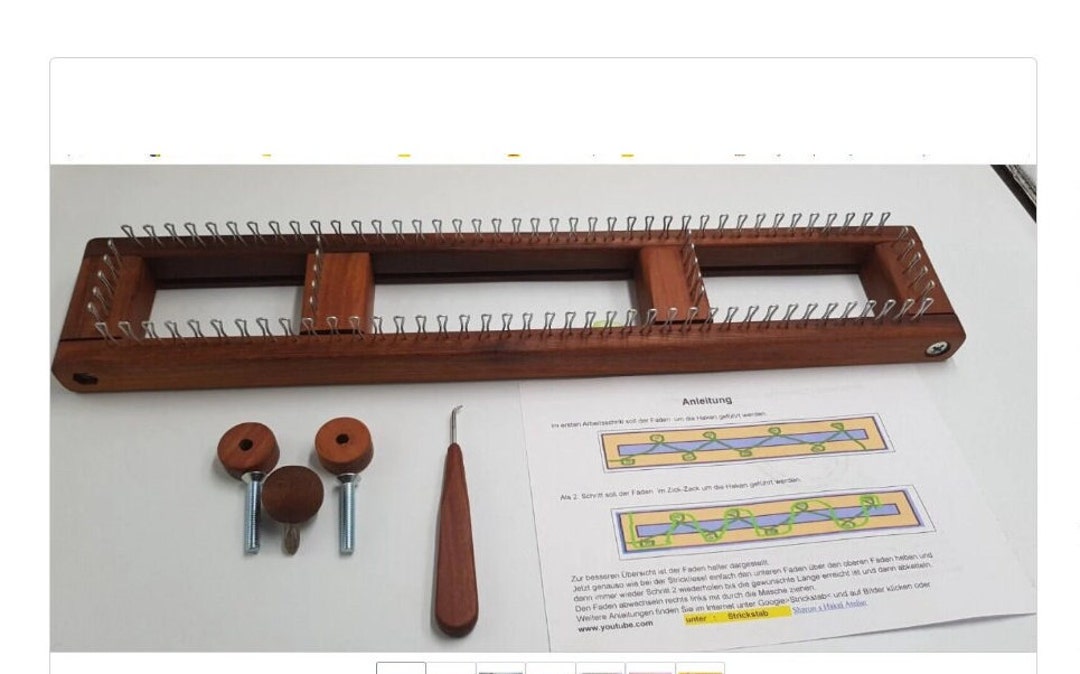 Knitting Rod With 100 Hooks, 1 Knitting Needle, All-rounder, Knitting ...