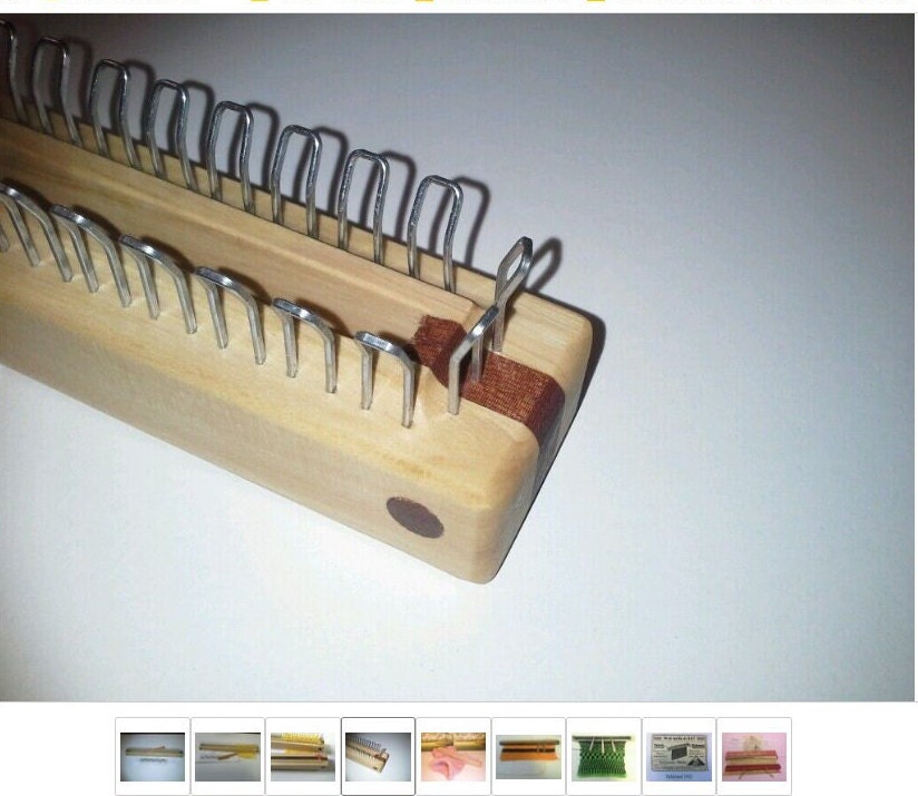 Knitting Stick With 56 Hooks and 1 Angled Knitting Needle 1 Knitting ...