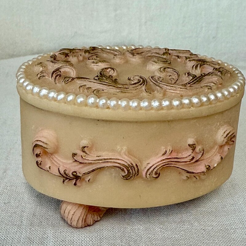 Incolay Jewelry Box - Etsy