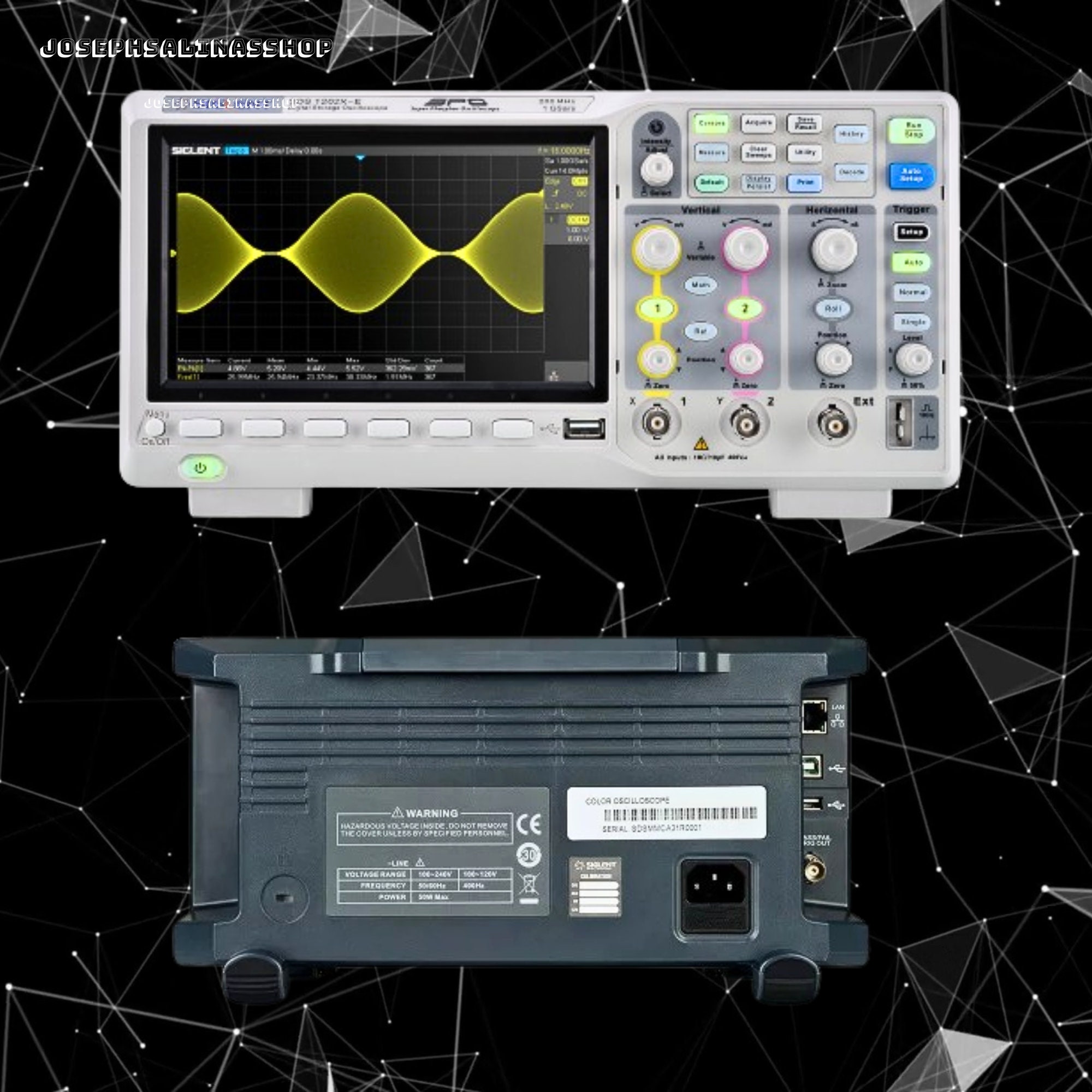 SDS1104X-E, a 100mhz Digital Oscilloscope With Four Channels and a ... SDS1104X-E, a 100mhz Digital Oscilloscope With Four Channels and a ...