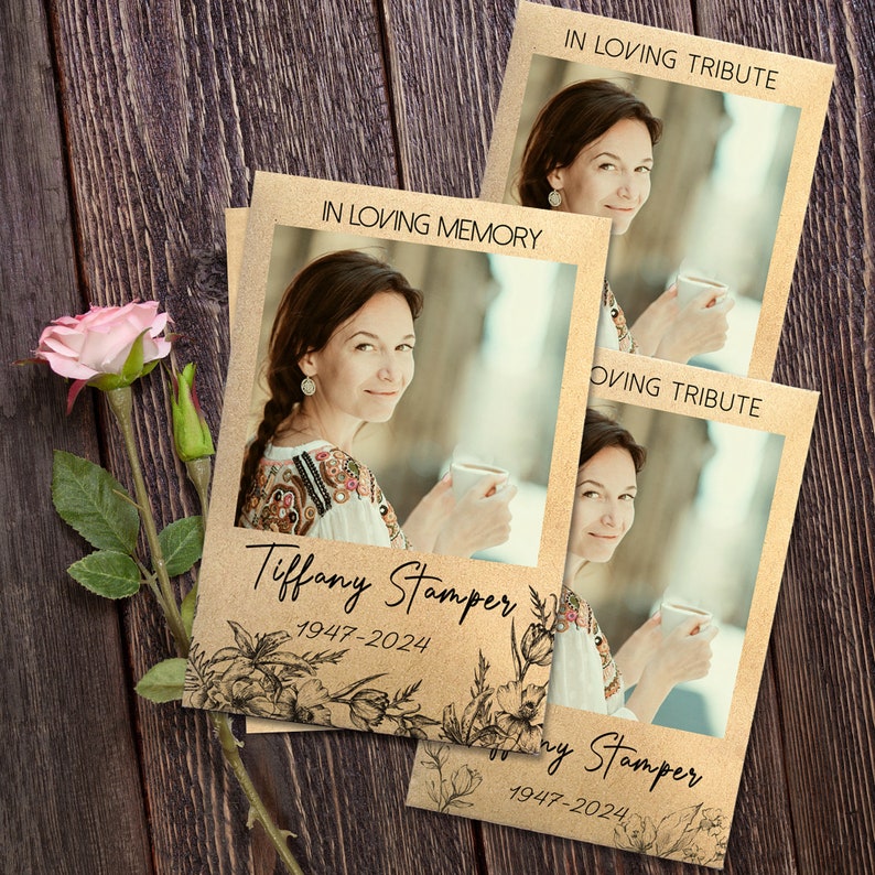 Personalized Memorial Seed Packets, Memorial Favors, Memorial Gifts ...