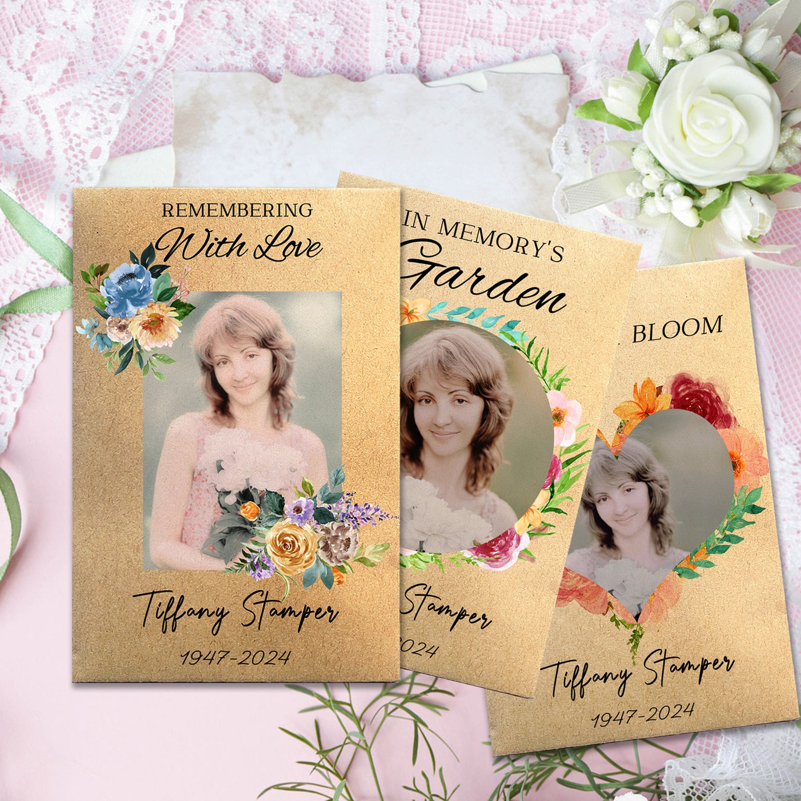 Personalized Memorial Seed Packets, Memorial Favors, Memorial Gifts ...