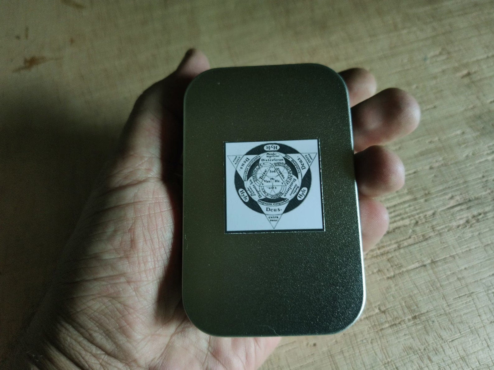 Portable Hieronymus Symbolic Machine With Pendulum Chart Aluminium Box Orgone Radionics Reiki - Etsy