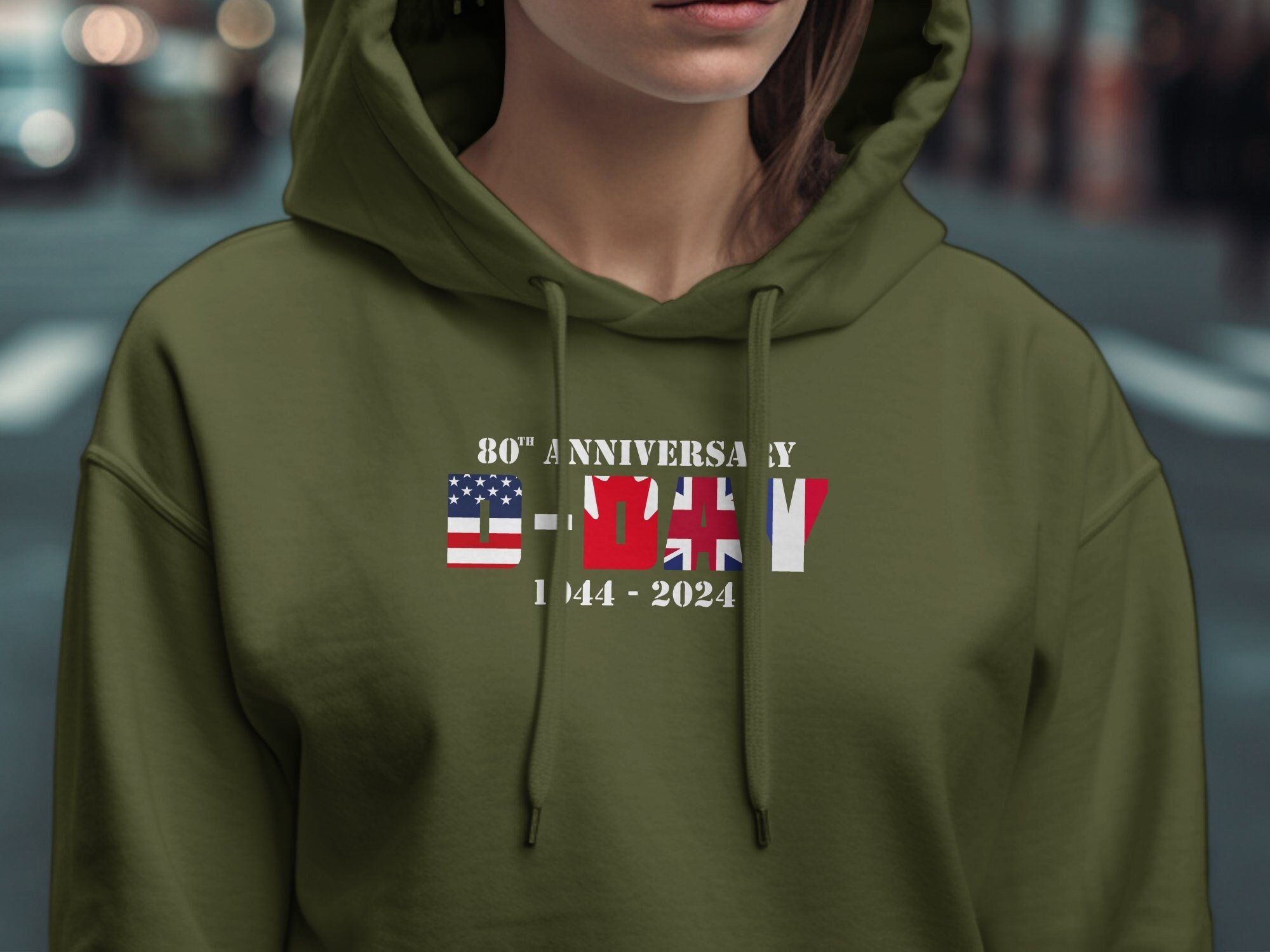 D-day 80th Anniversary Commemorative Shirt, Hoodie, Sweatshirt, USA, UK ...