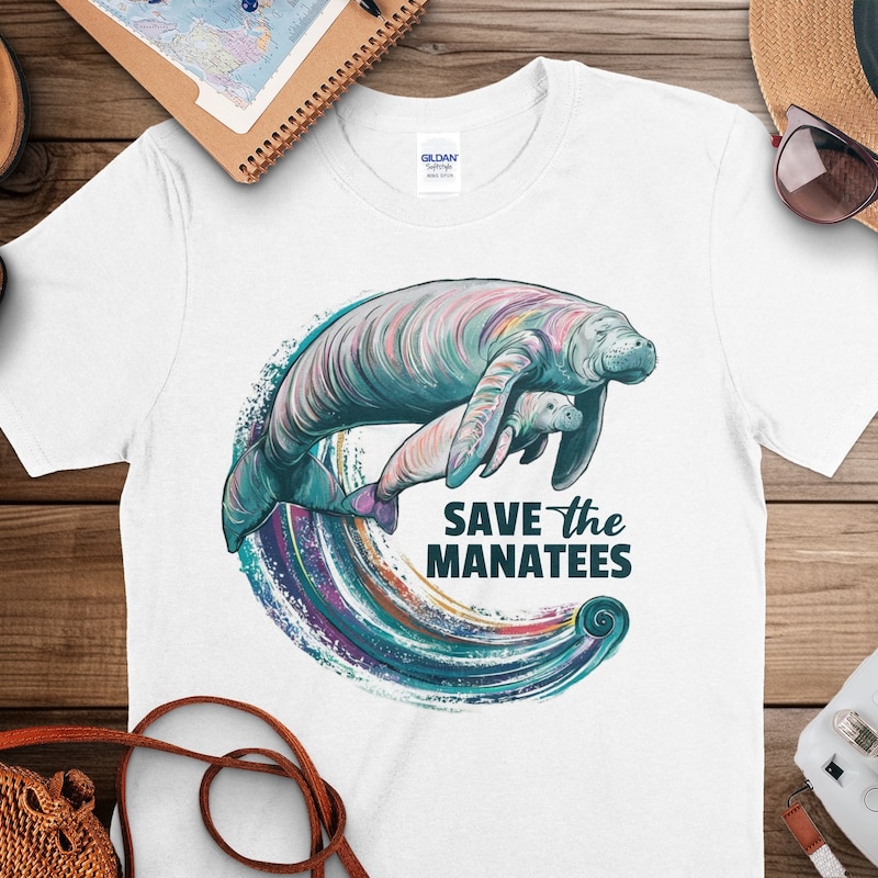 Manatee T Shirt - Etsy