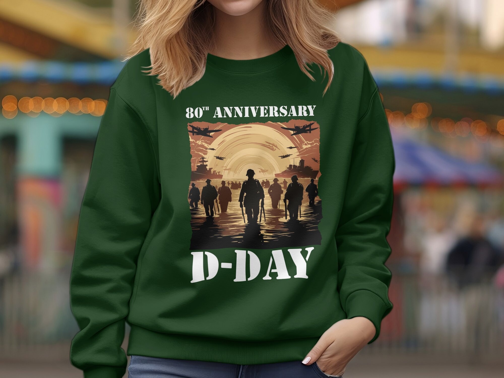D-day 80th Anniversary T-shirt, WWII Veteran Gift, Normandy Landing Tee ...