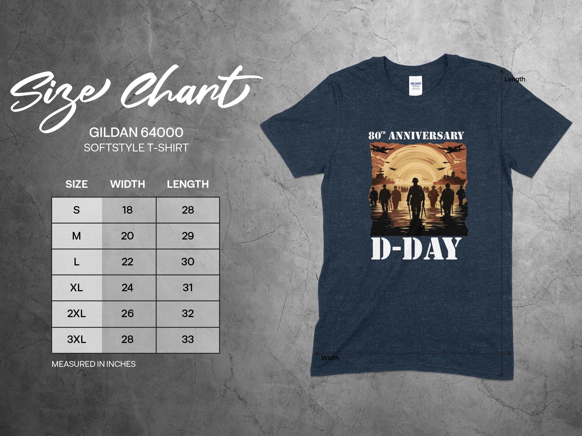 D-day 80th Anniversary T-shirt, WWII Veteran Gift, Normandy Landing Tee ...