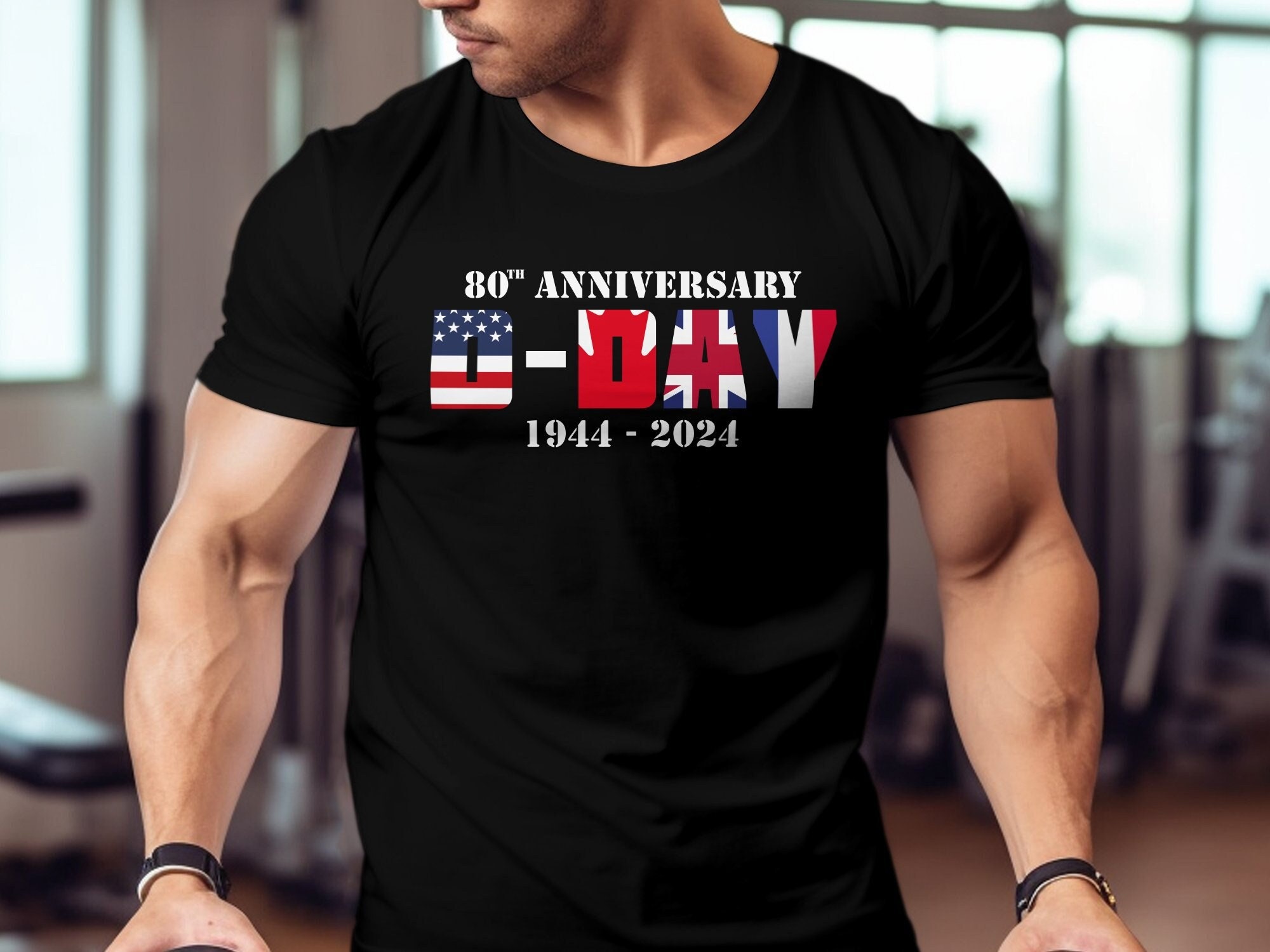D-day 80th Anniversary Commemorative Shirt, Hoodie, Sweatshirt, USA, UK ...