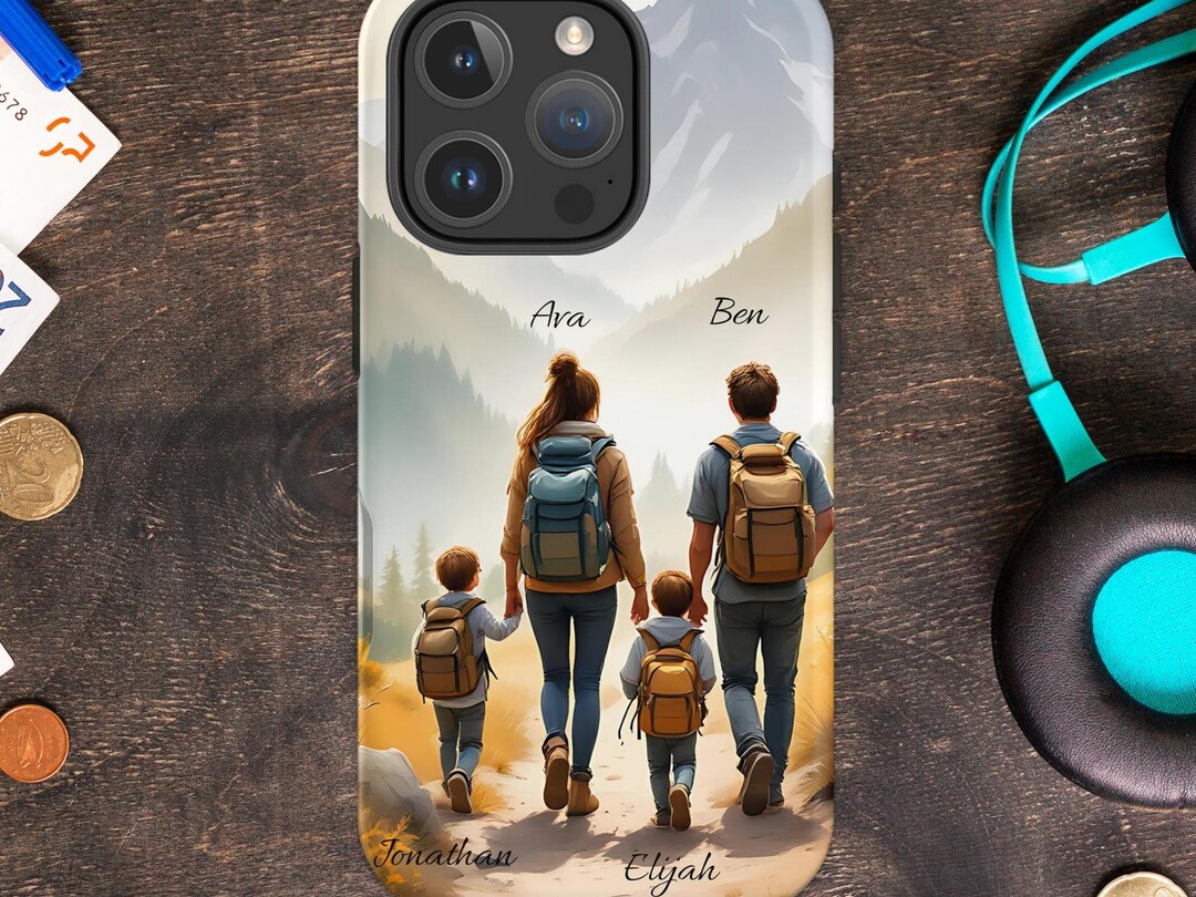Custom Name iPhone 16 Pro Case Personalized Tough Phone Case With ...