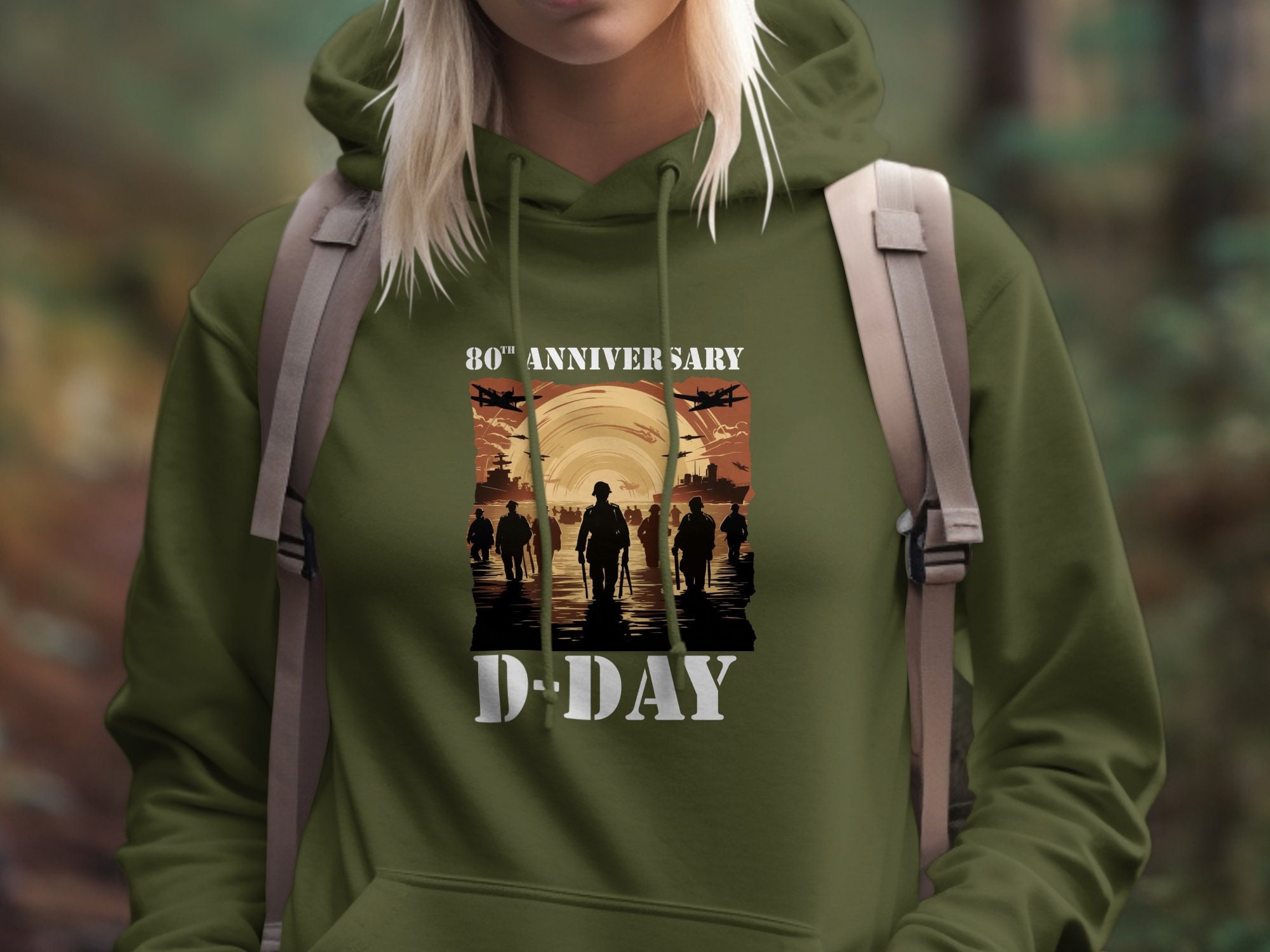 D-day 80th Anniversary T-shirt, WWII Veteran Gift, Normandy Landing Tee ...