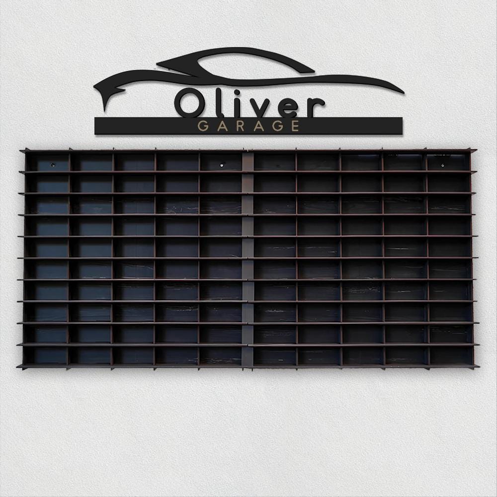 5mm Wooden Custom Toy Car Wall Shelf, Garage for Hot Wheels Toy Car, 1: ...