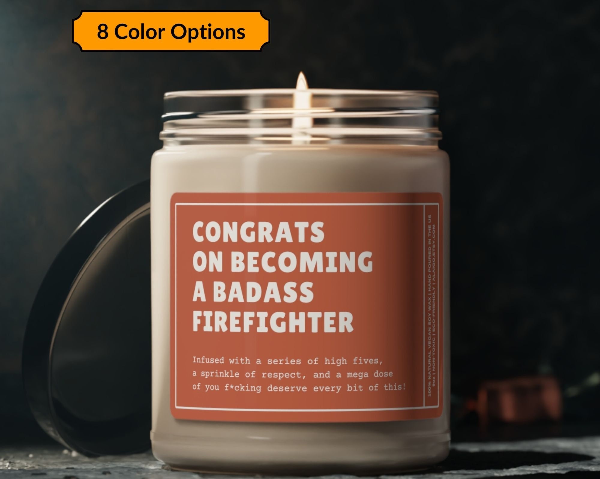 Firefighter Graduation Gift, Firefighting Gift, Firefighter Decoration ...