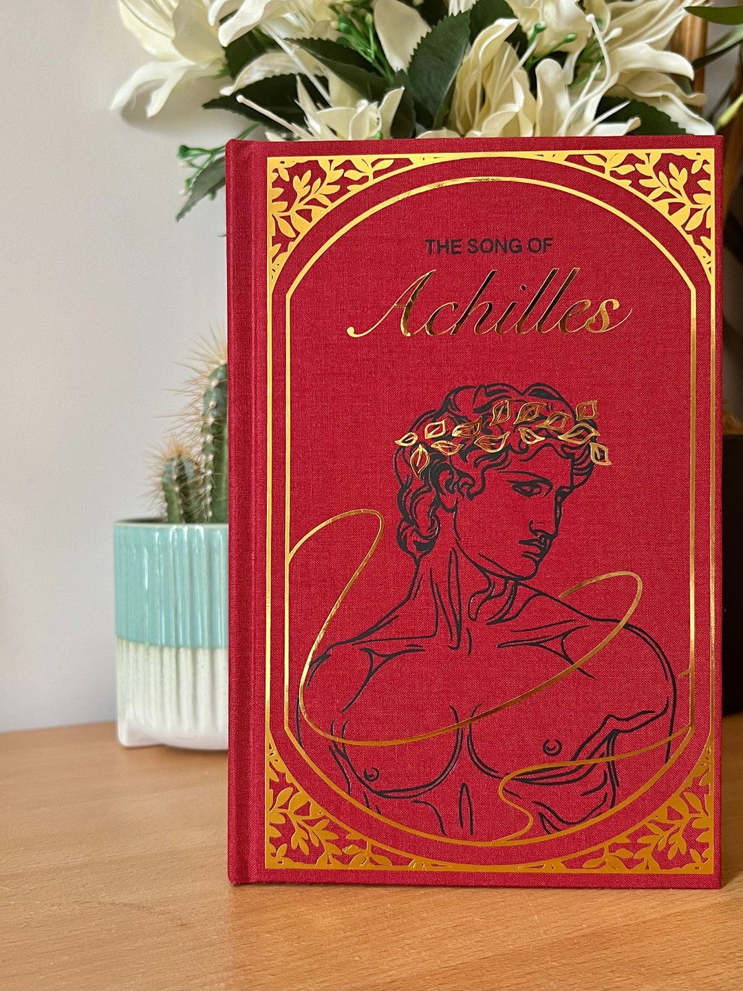 The Song of Achilles Custom Rebound Book, TSOA, Madeline Miller, Rebind, Hardback - Etsy