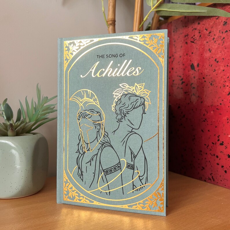 The Song of Achilles Custom Rebound Book, TSOA, Madeline Miller, Rebind ...
