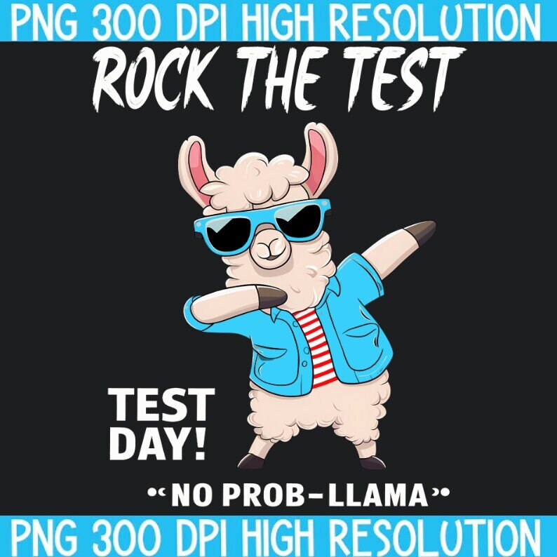 Rock the Test Day PNG, Teacher Testing Day PNG, Rock the Test Digital ...